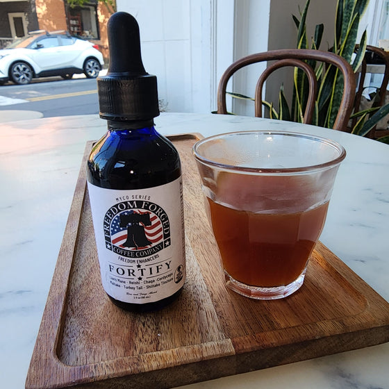 Fortify – 7 Mushroom Tincture | Freedom Enhancers: Myco Series • Freedom Forged Coffee Company